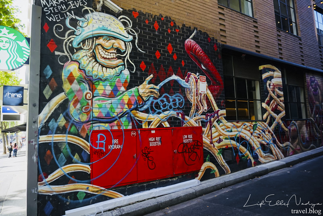 The Largest city in the state of Victoria: Graffiti Melbourne
